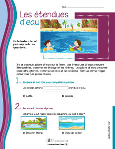 Géniepublication | Catalogue | Les étendues d'eau