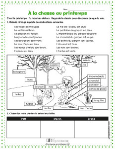 Géniepublication | Catalogue | À la chasse au printemps