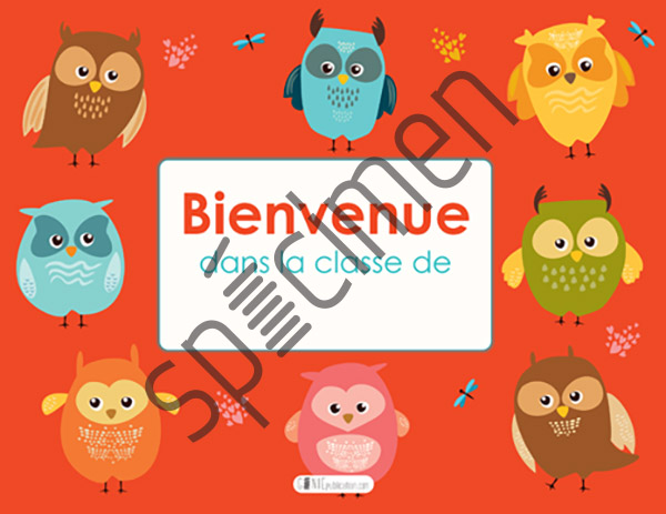 Géniepublication | Catalogue | Affiche – Bienvenue dans la classe de ...