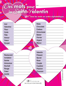 Géniepublication | Catalogue | Des mots pour la Saint-Valentin