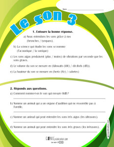 Géniepublication | Catalogue | Le son 3