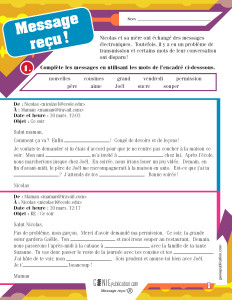 Géniepublication | Catalogue | Message reçu