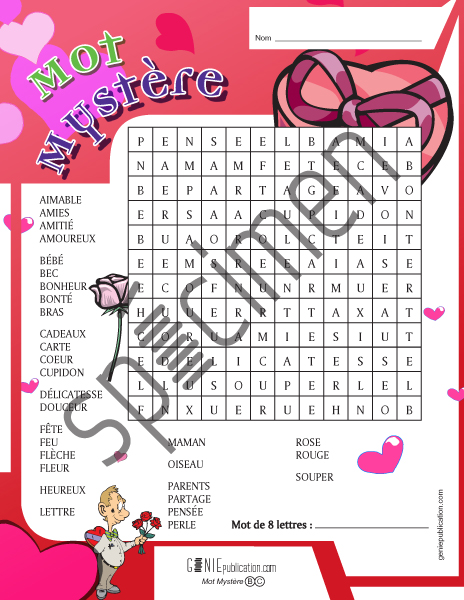 Géniepublication | Catalogue | Mot mystère