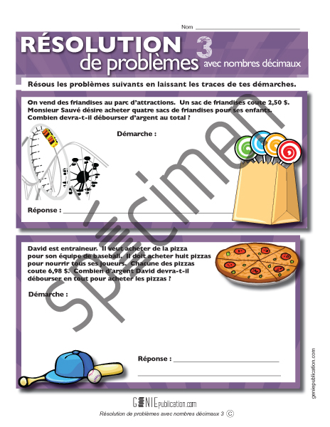 Géniepublication | Catalogue | Résolution de problèmes avec nombres ...