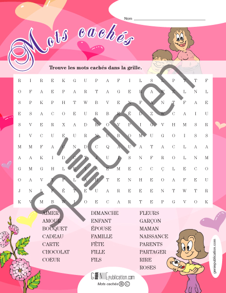 Géniepublication | Catalogue | Mots cachés