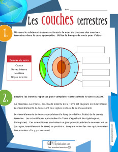 Géniepublication | Catalogue | Les couches terrestres