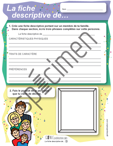 Géniepublication | Catalogue | La fiche descriptive de...