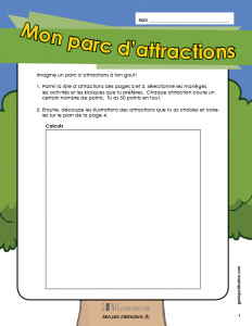 Géniepublication | Catalogue | Mon parc d'attractions