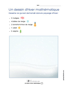 Géniepublication | Catalogue | Un dessin d'hiver mathématique