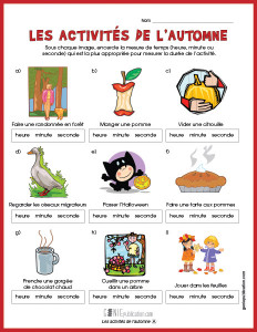 Géniepublication | Catalogue | Les activités de l'automne