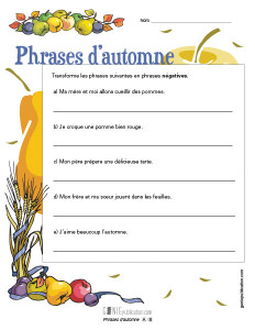 Géniepublication | Catalogue | Phrases d'automne