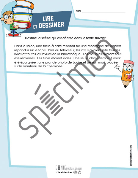 Géniepublication | Catalogue | Lire et dessiner