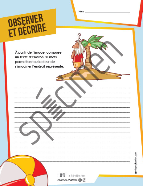 Géniepublication Catalogue Observer Et Décrire