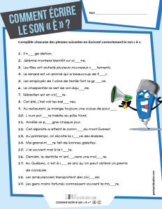 Géniepublication | Catalogue | Comment écrire le son « è