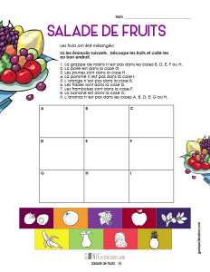 Géniepublication | Catalogue | Salade de fruits