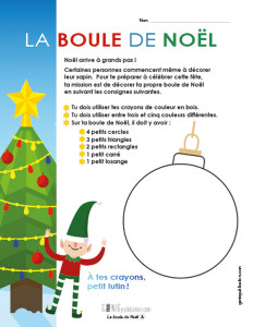 Géniepublication | Catalogue | La boule de Noël