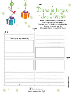 Géniepublication | Catalogue | Dans le temps des Fêtes