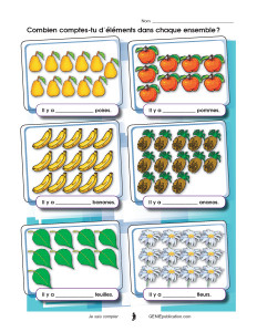 Géniepublication | Catalogue | Je sais compter