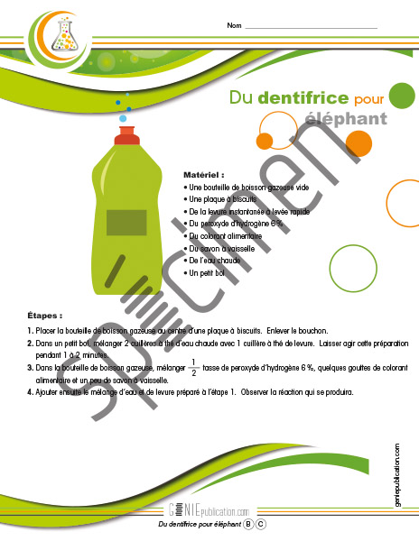 Géniepublication | Catalogue | Du dentifrice pour éléphant