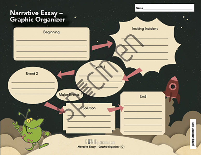 Géniepublication | Catalogue | Narrative Essay – Graphic Organizer ...