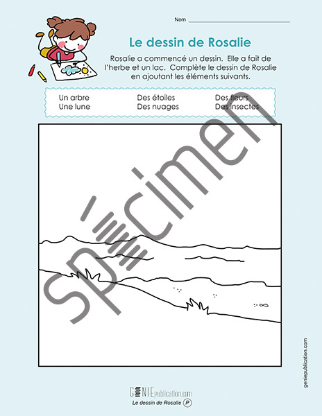 Géniepublication | Catalogue | Le dessin de Rosalie